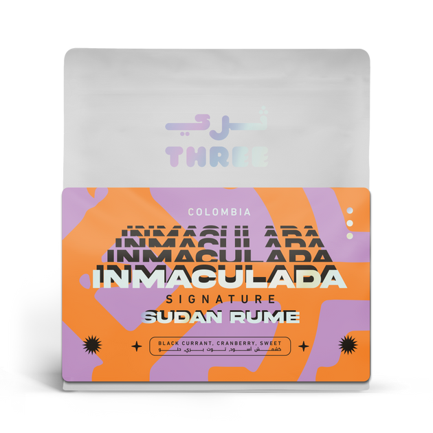 Colombia Inmaculada Signature Sudan Rume Anaerobic Natural – THREE Coffee